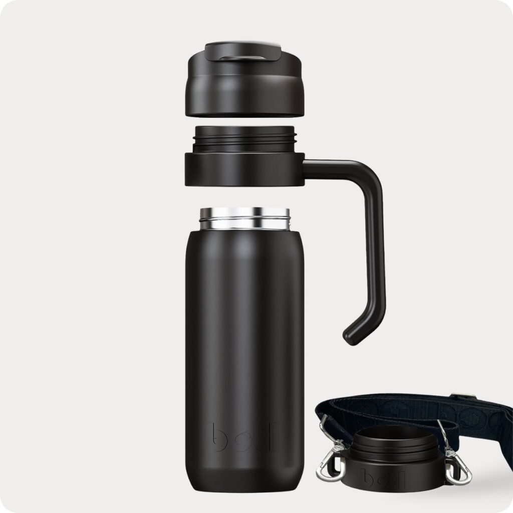 Travel mug with handle - 600ml Brew Flask - Botl